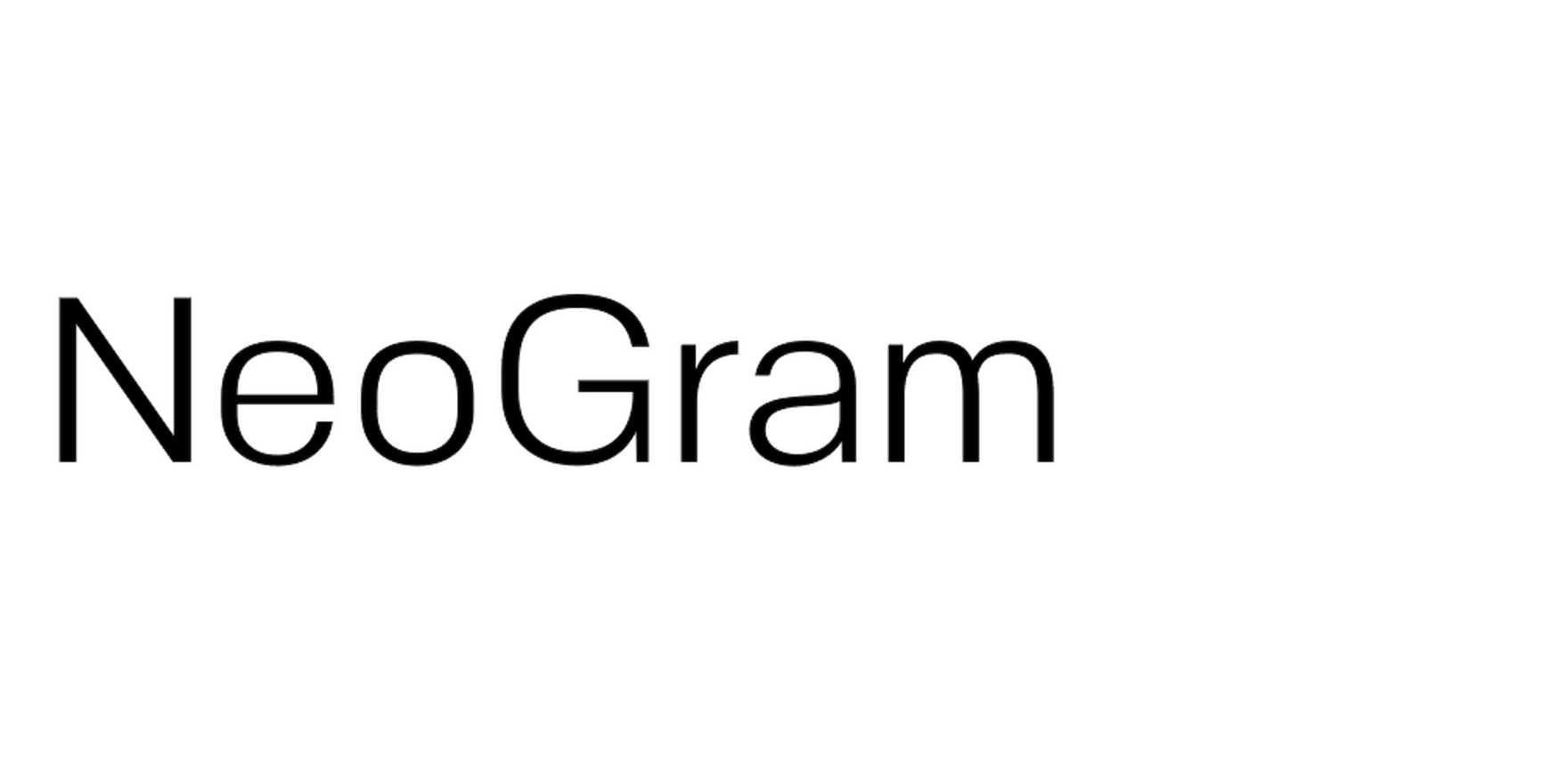 NeoGram in use - Fonts In Use