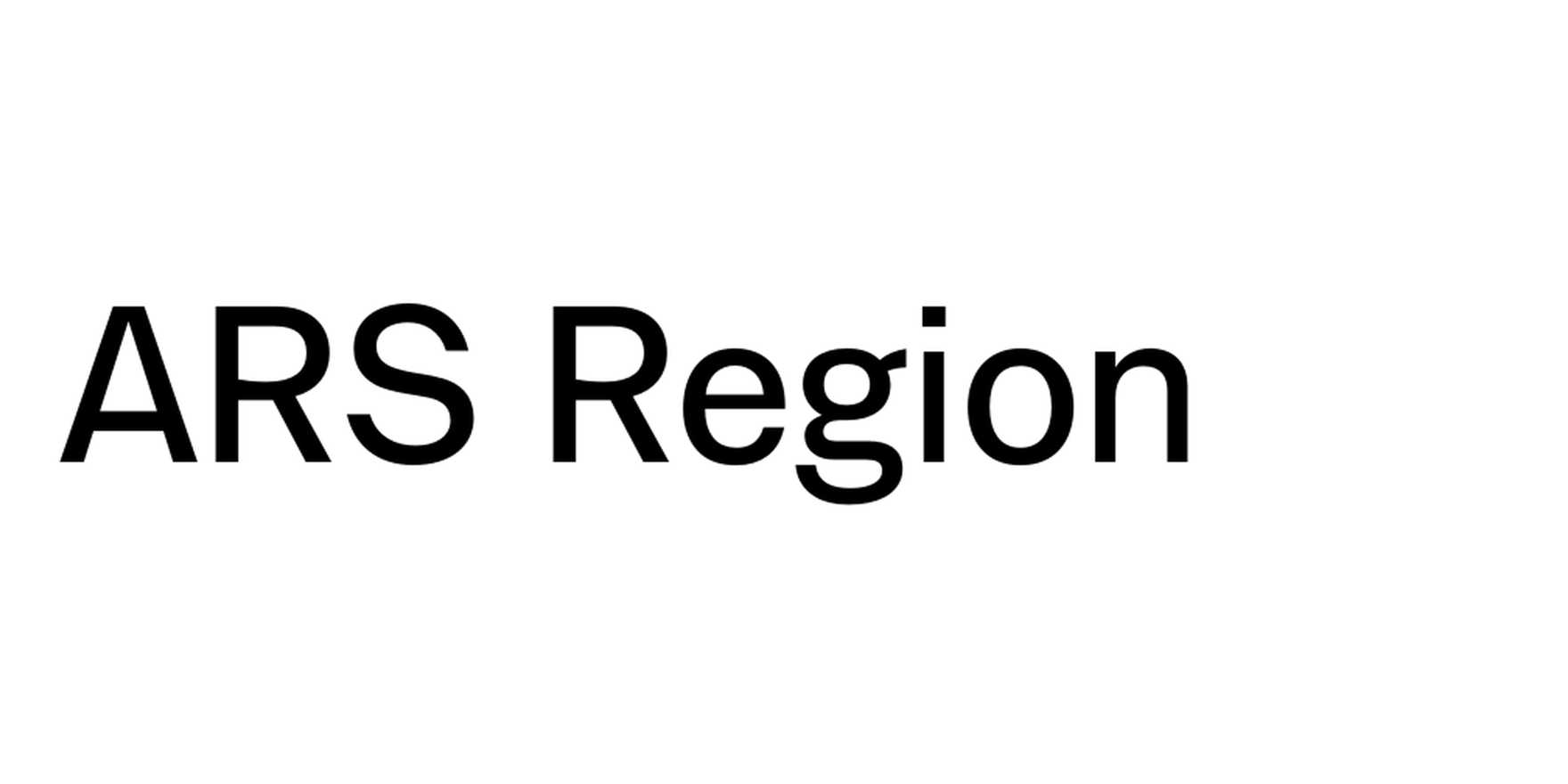 ARS Region in use - Fonts In Use