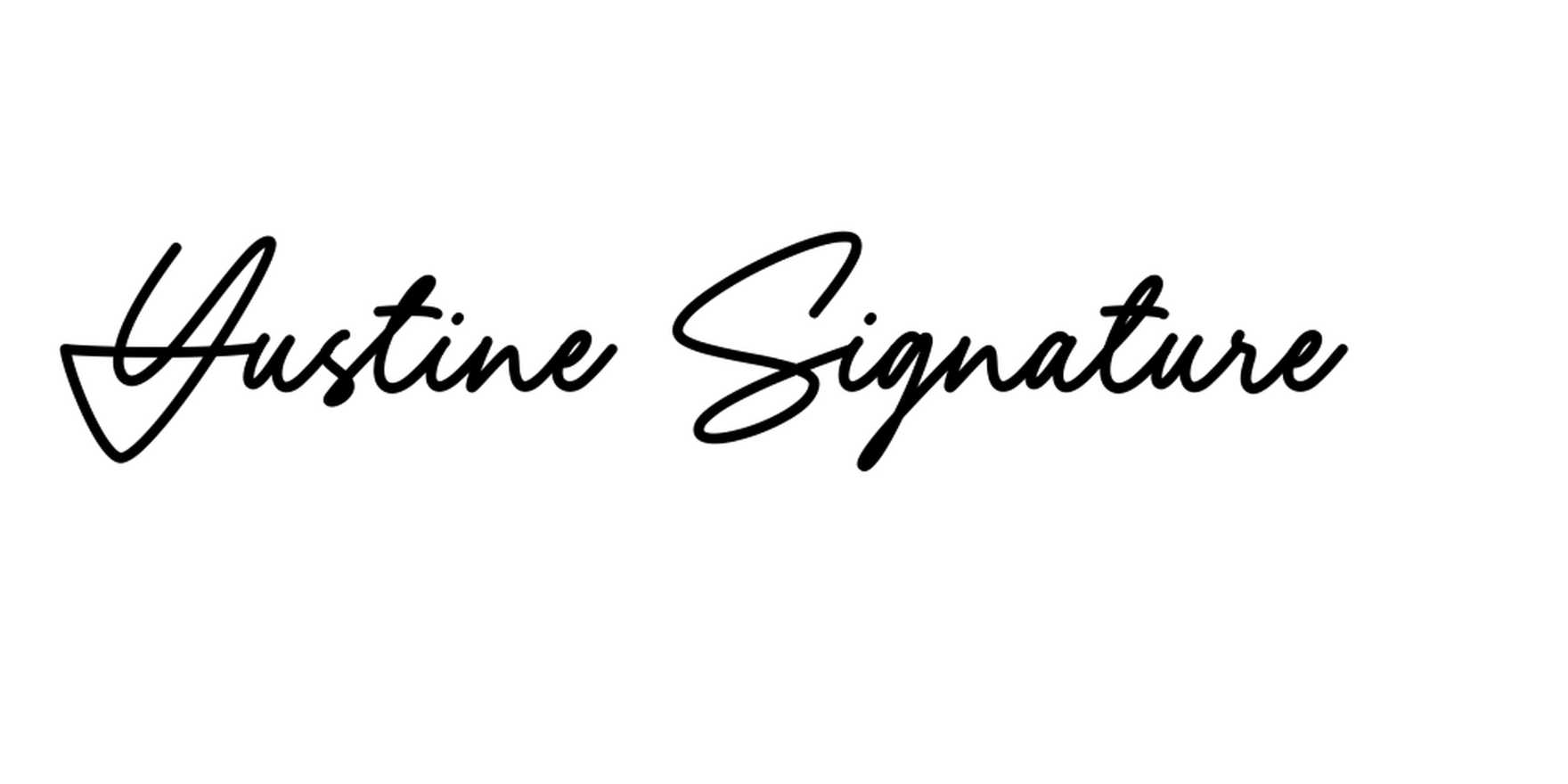 Yustine Signature in use - Fonts In Use