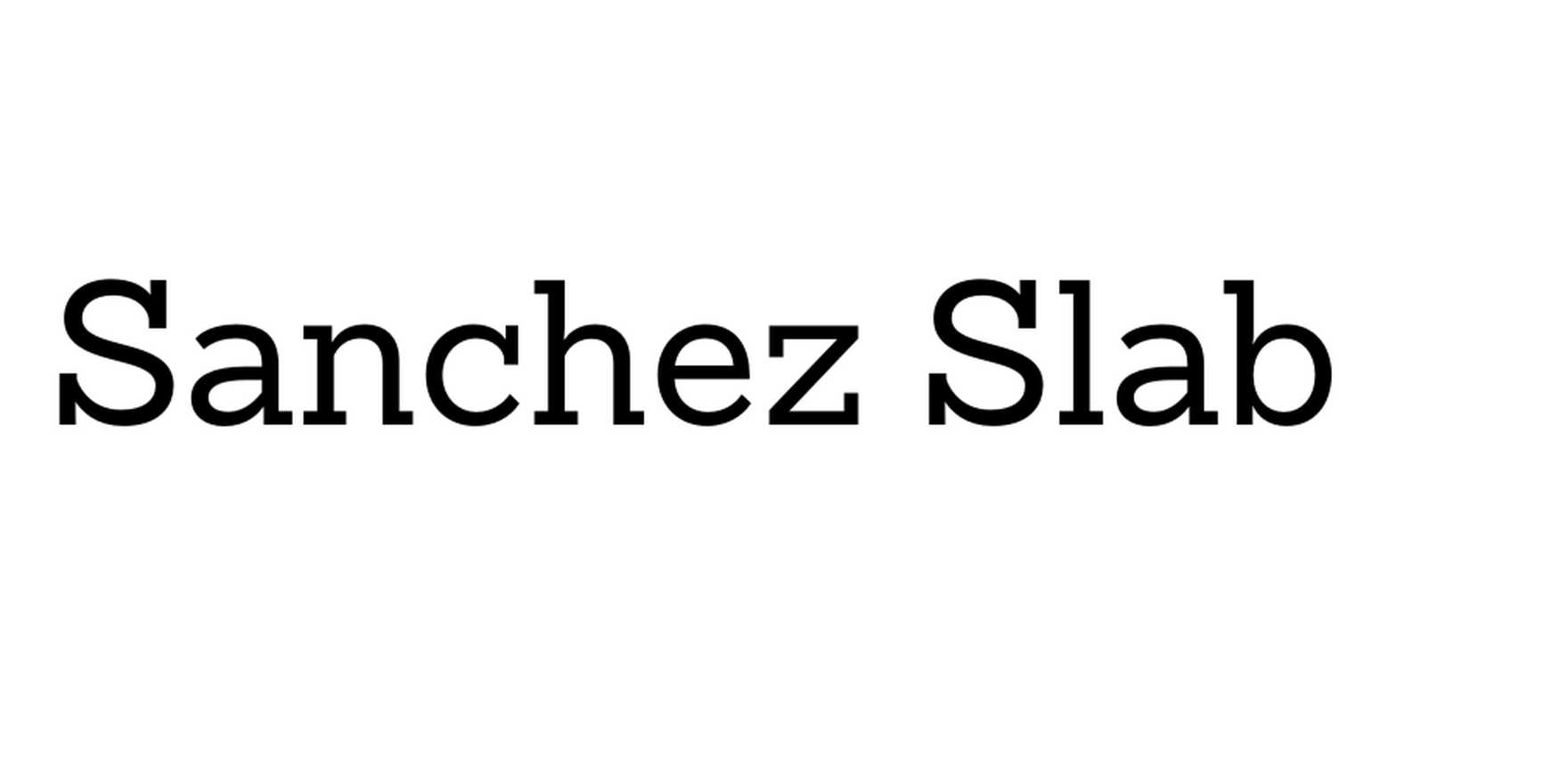 Sanchez Slab in use - Fonts In Use