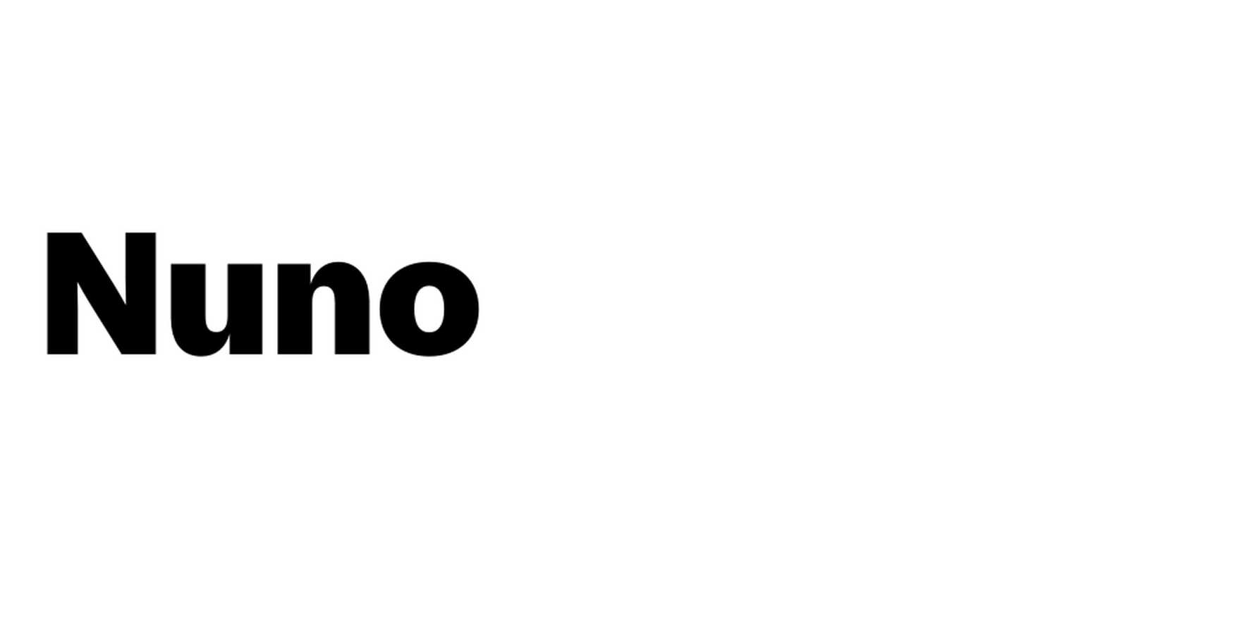Nuno in use - Fonts In Use