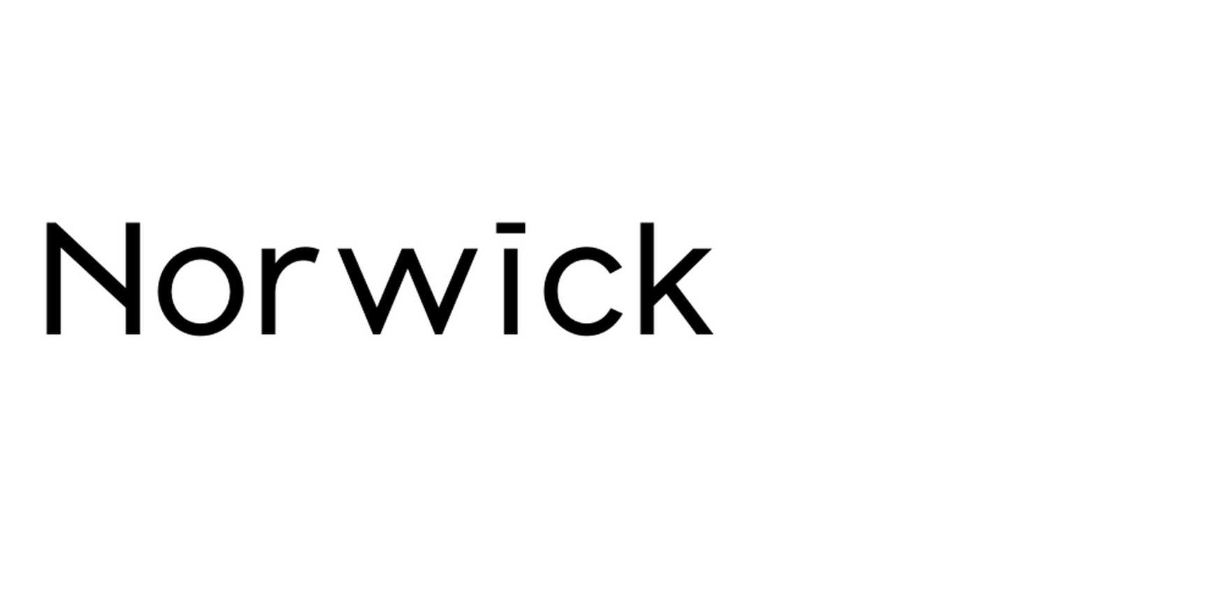 Norwick in use - Fonts In Use