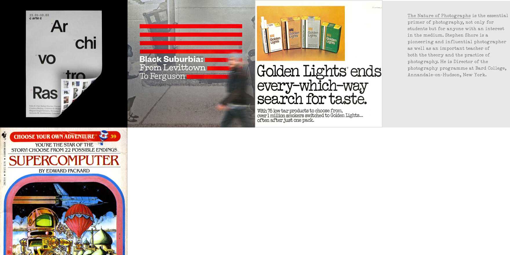 typewriter project - Fonts In Use