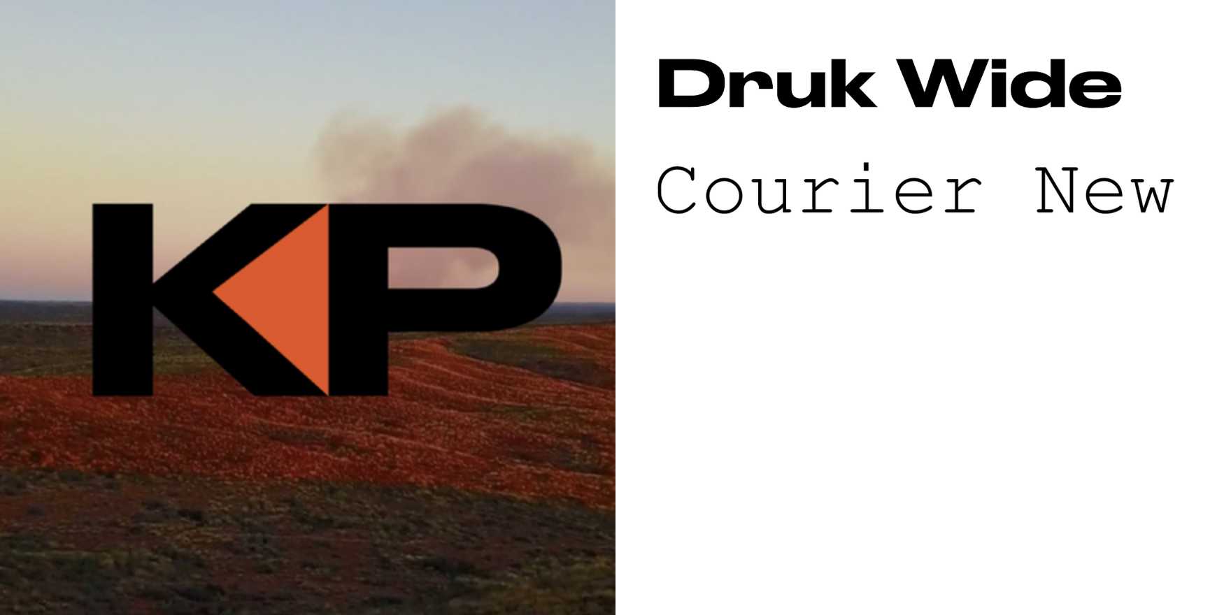 Krantz Productions visual identity and website - Fonts In Use