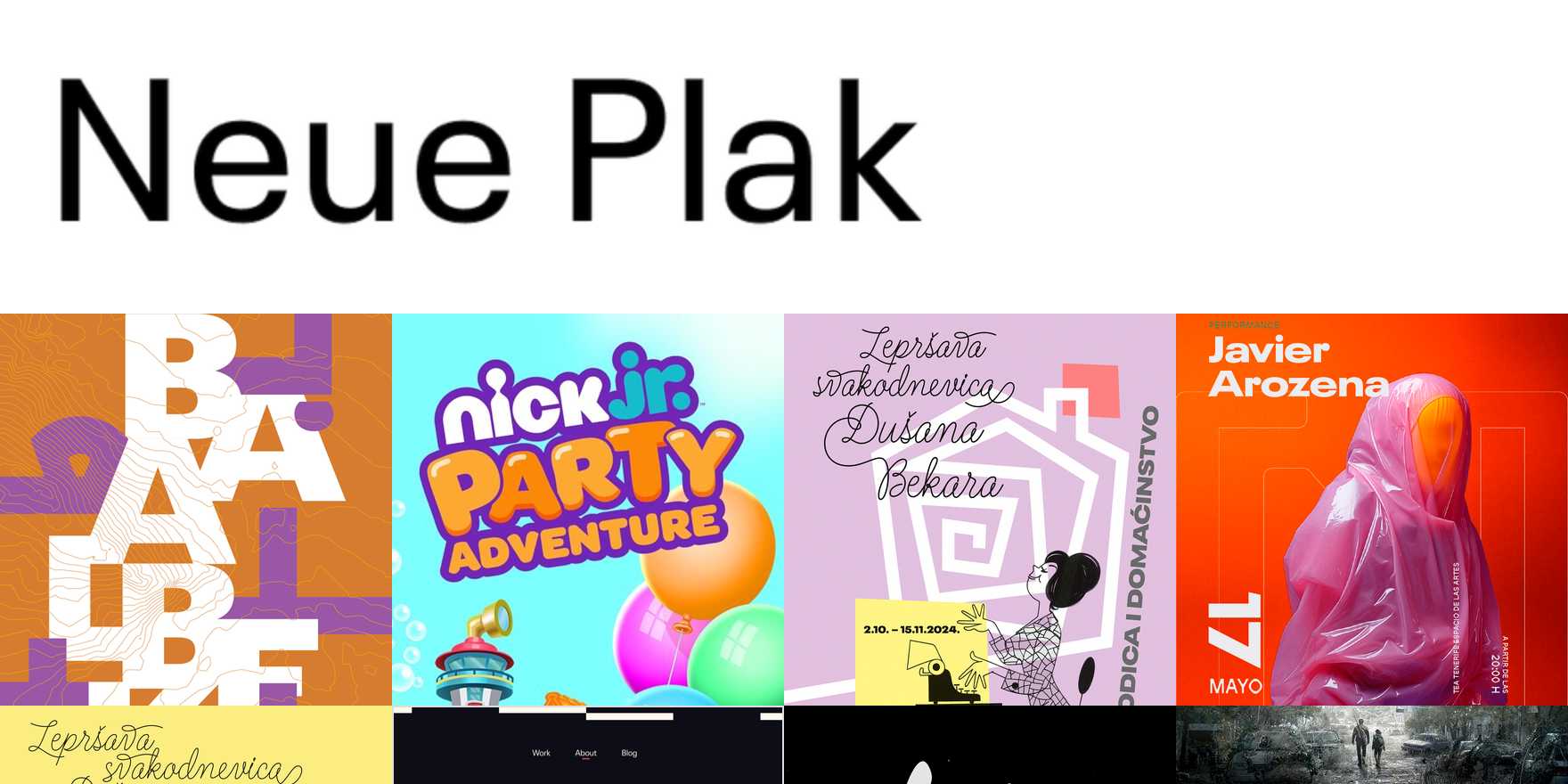 Neue Plak in use - Fonts In Use