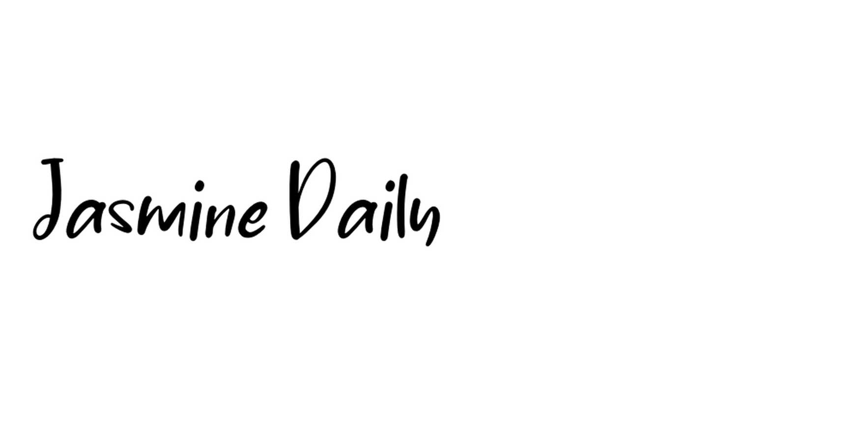 Jasmine Daily in use - Fonts In Use