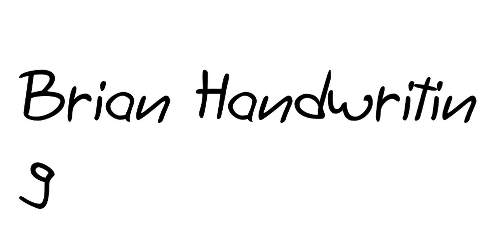Brian Handwriting in use - Fonts In Use