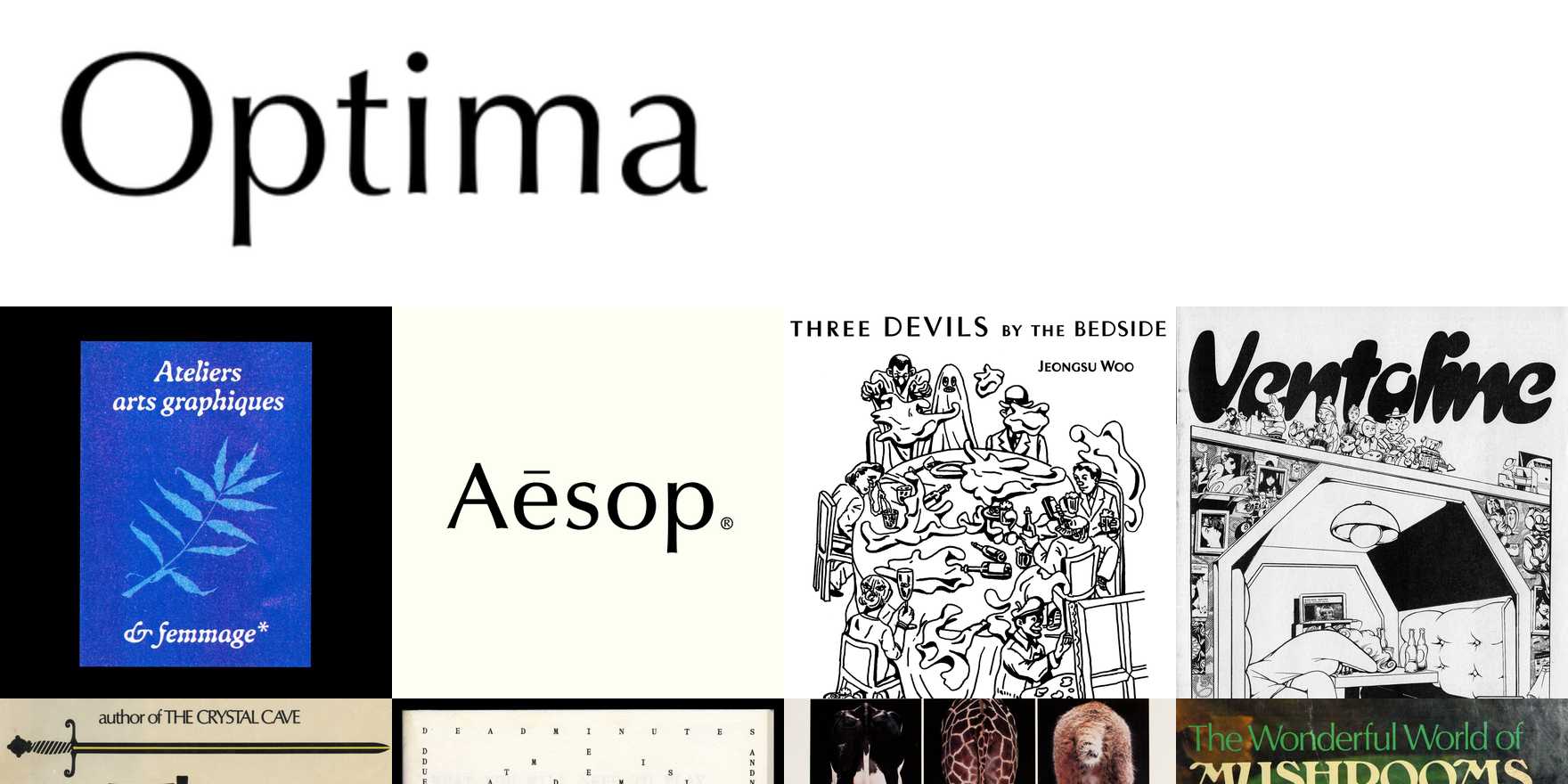 Optima in use - Fonts In Use