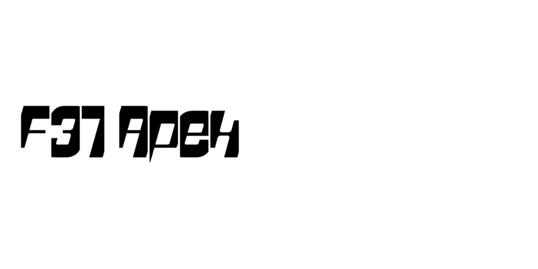 F37 Apex in use - Fonts In Use