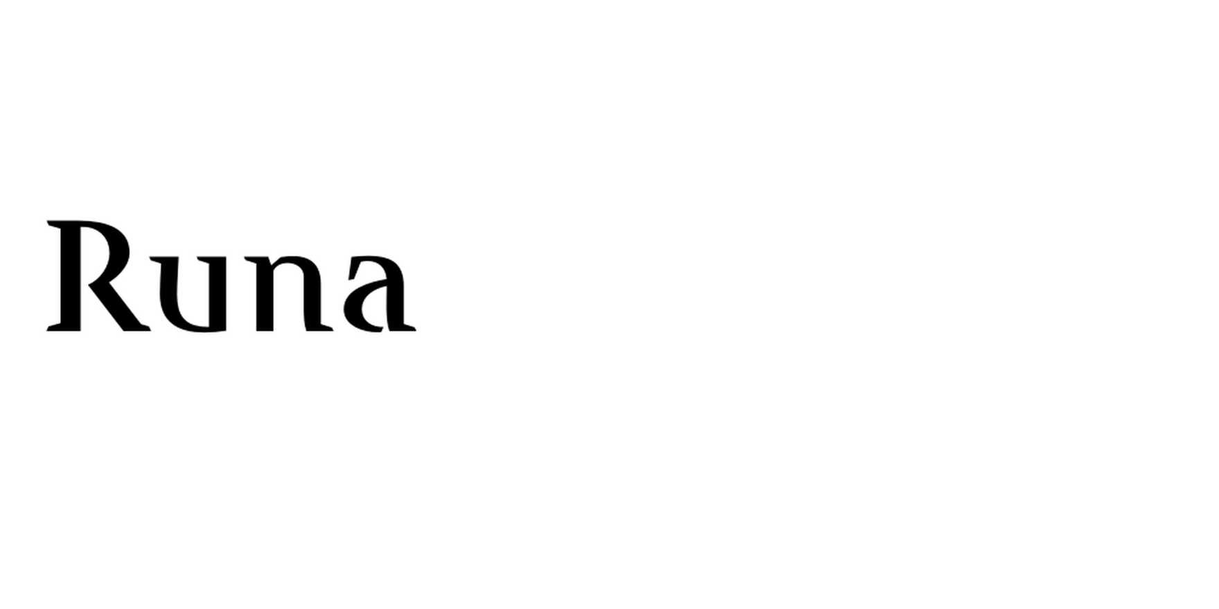 Runa in use - Fonts In Use