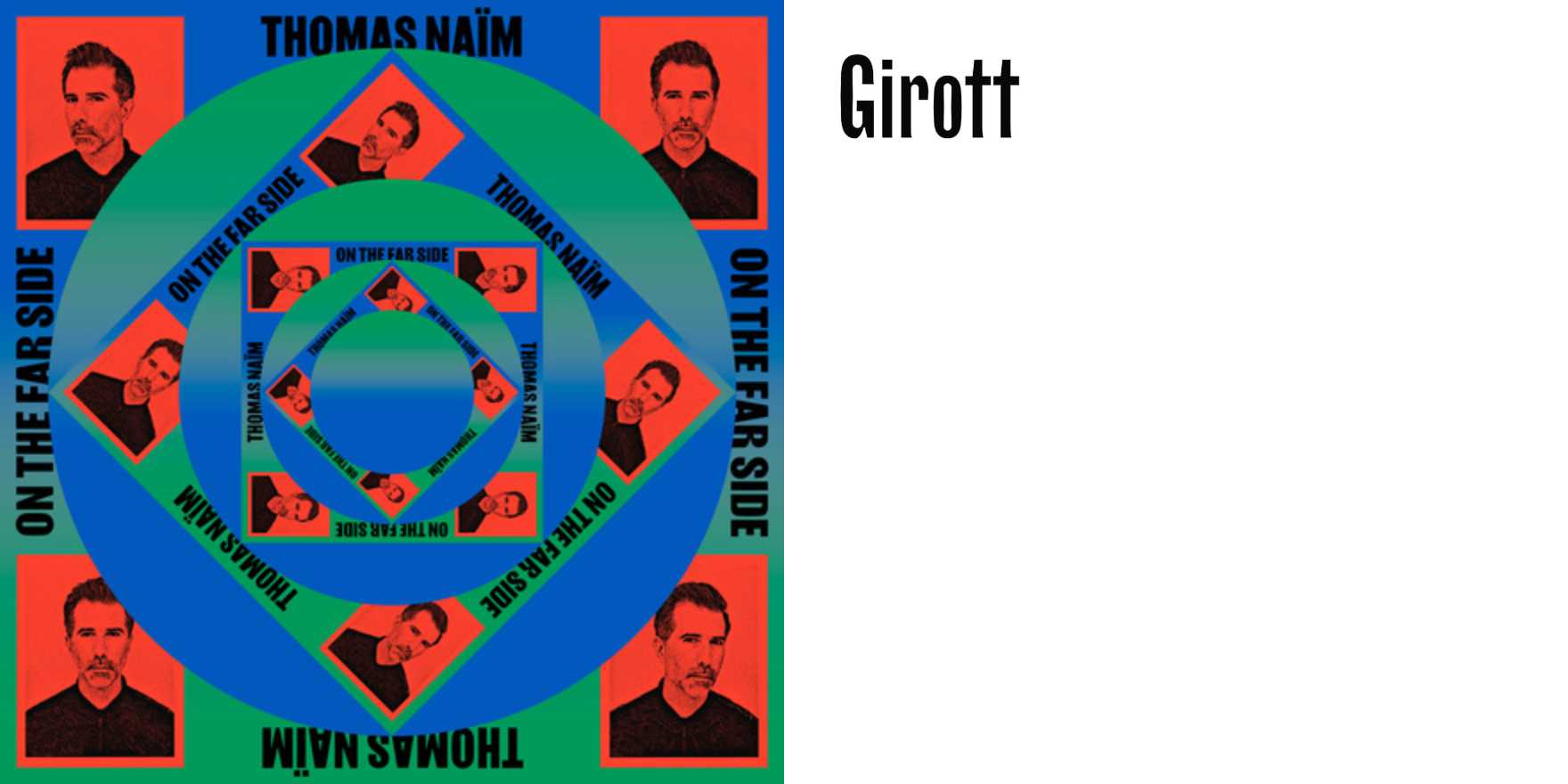 Thomas Naïm – On the Far Side album art - Fonts In Use