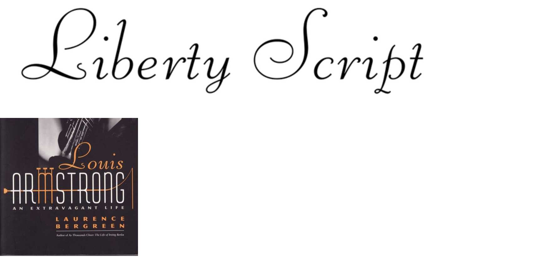 Liberty Script in use - Fonts In Use