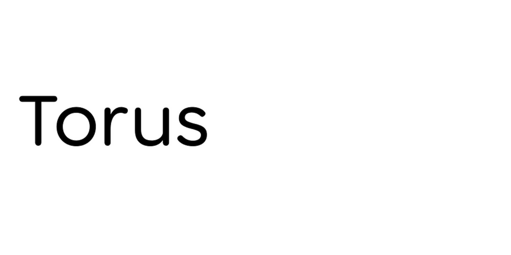 Torus in use - Fonts In Use