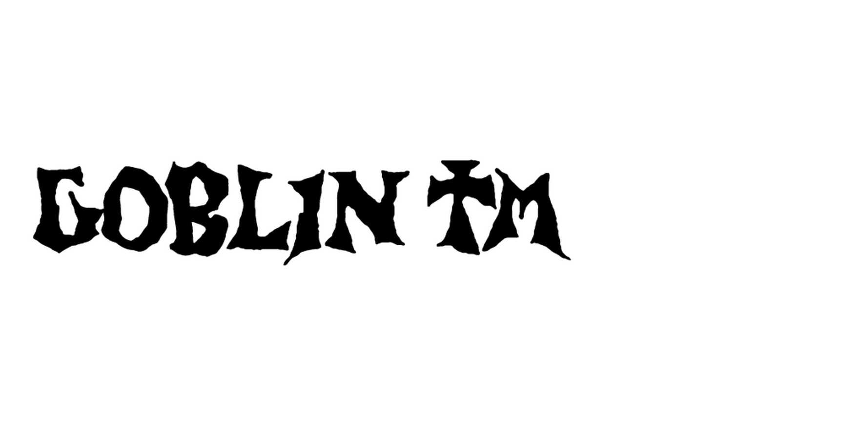 Goblin TM in use - Fonts In Use