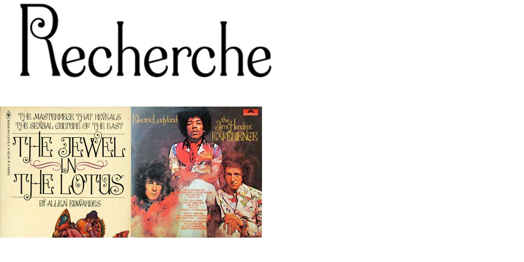 Recherche in use - Fonts In Use