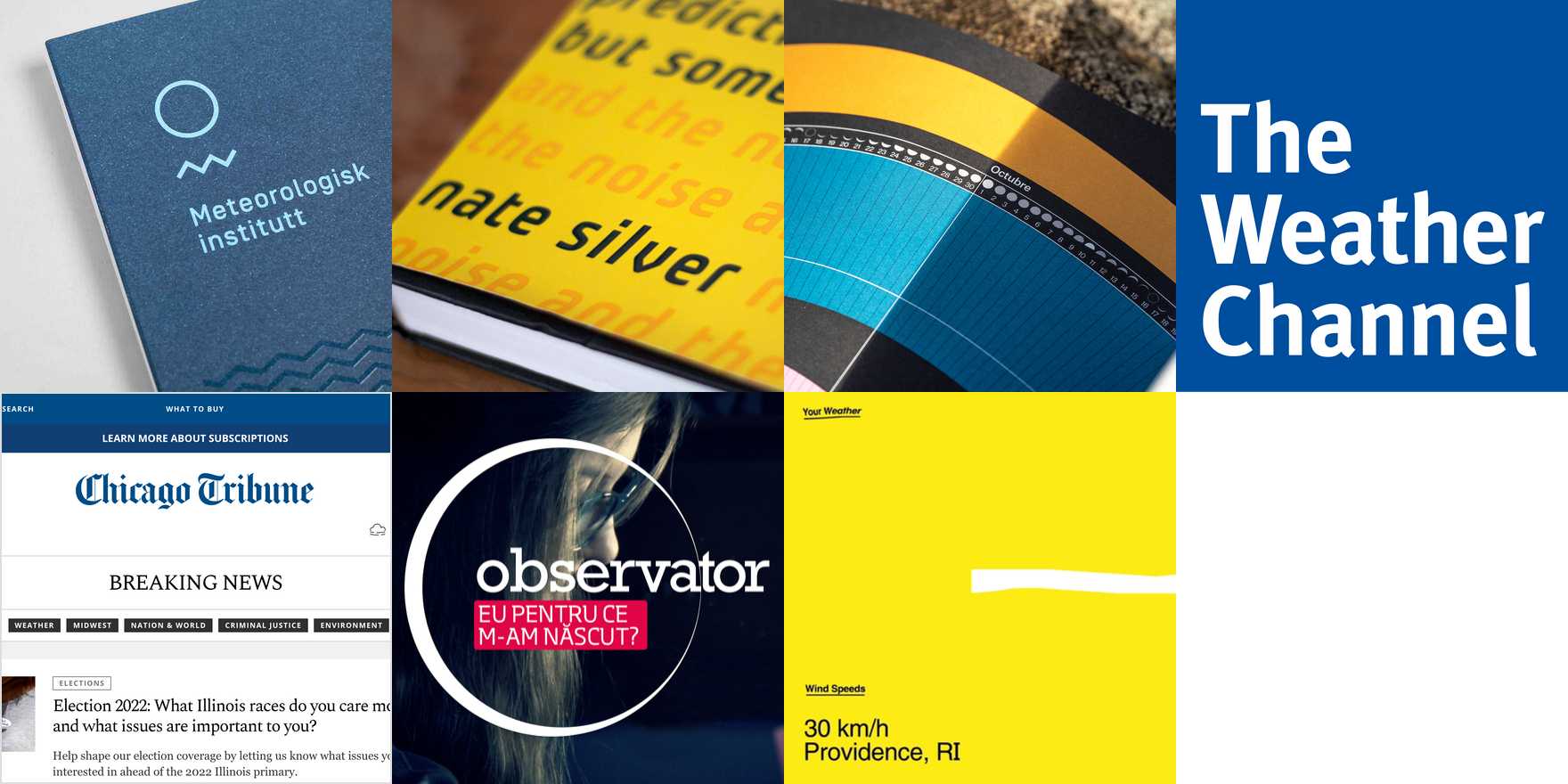 weather forecast - Fonts In Use