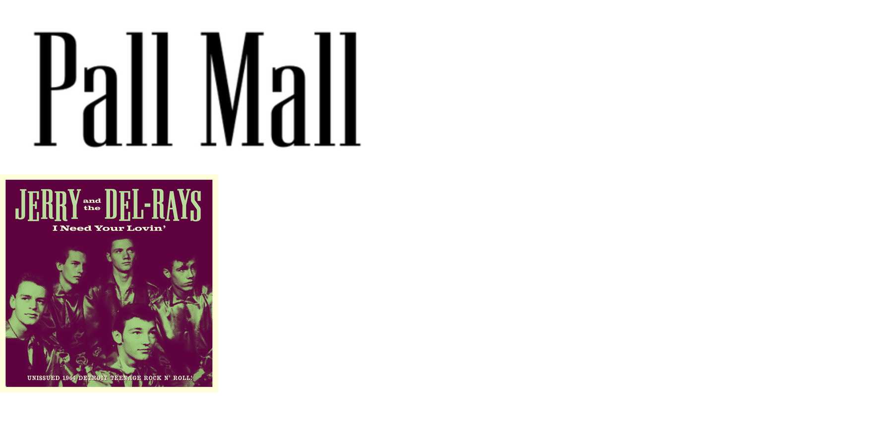 Pall Mall in use - Fonts In Use