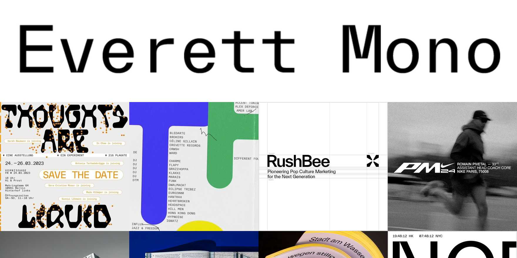 TWK Everett Mono in use - Fonts In Use