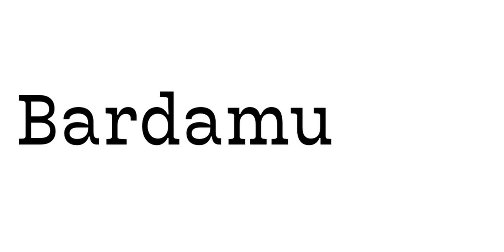 Bardamu in use - Fonts In Use