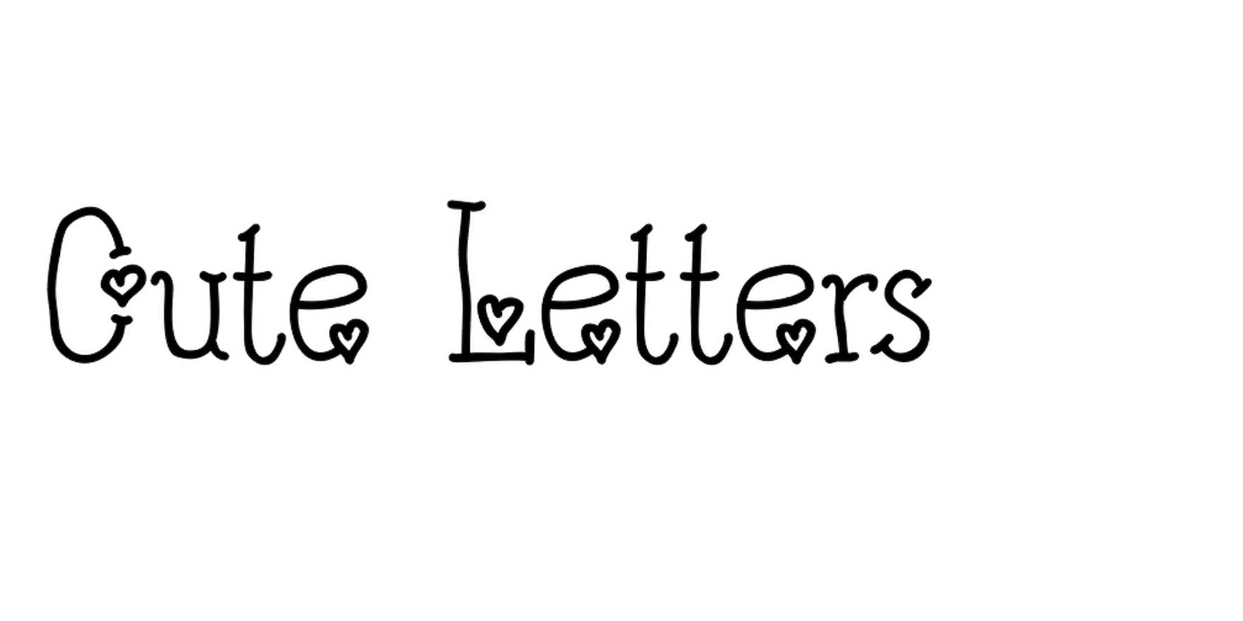Cute Letters in use - Fonts In Use