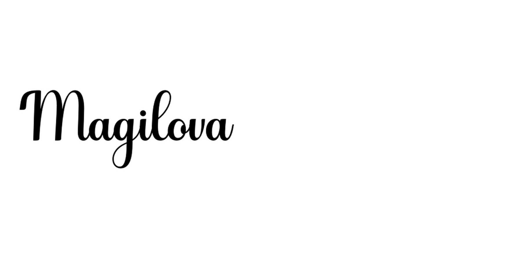 Magilova in use - Fonts In Use