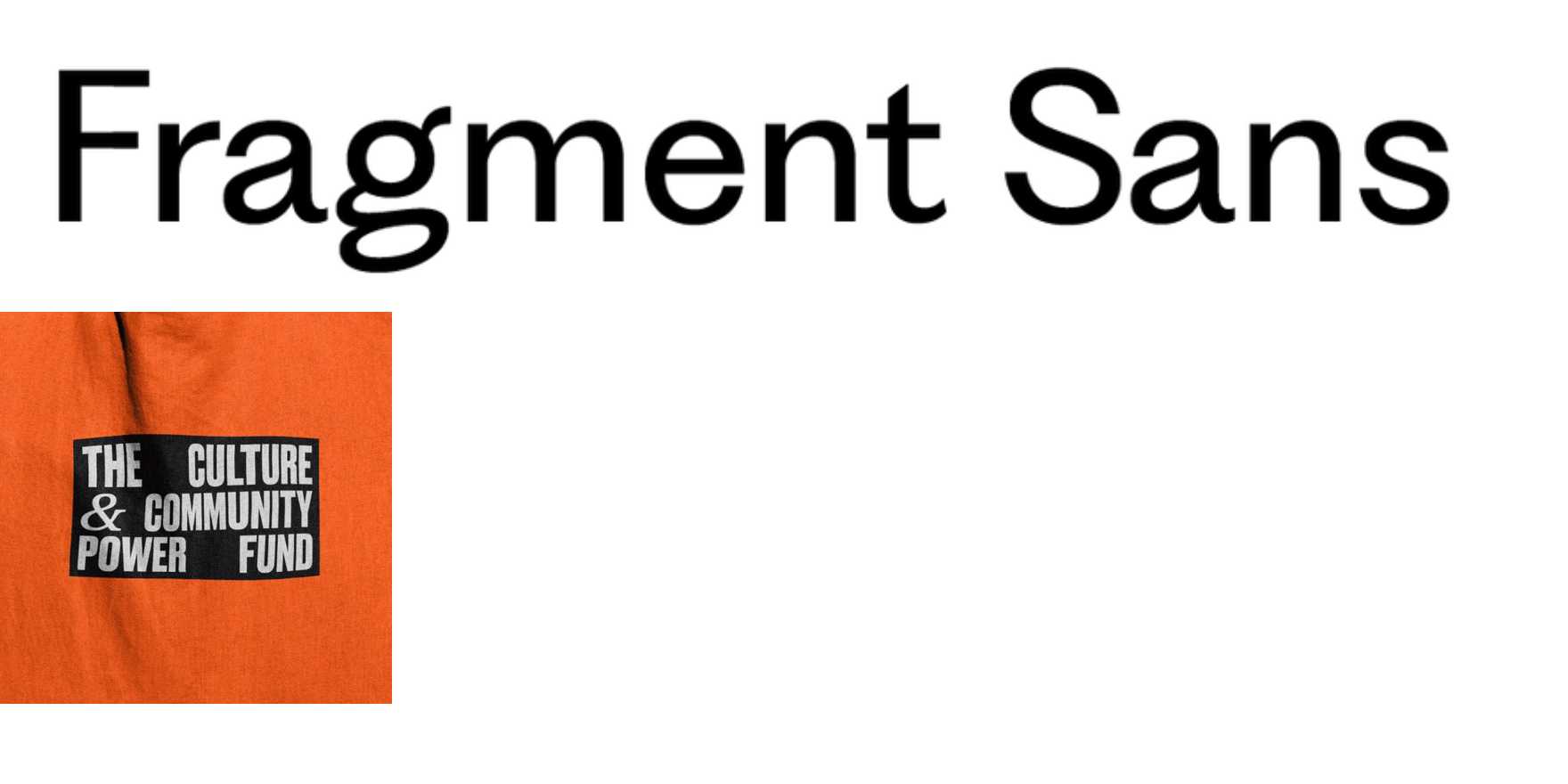 Fragment Sans in use - Fonts In Use