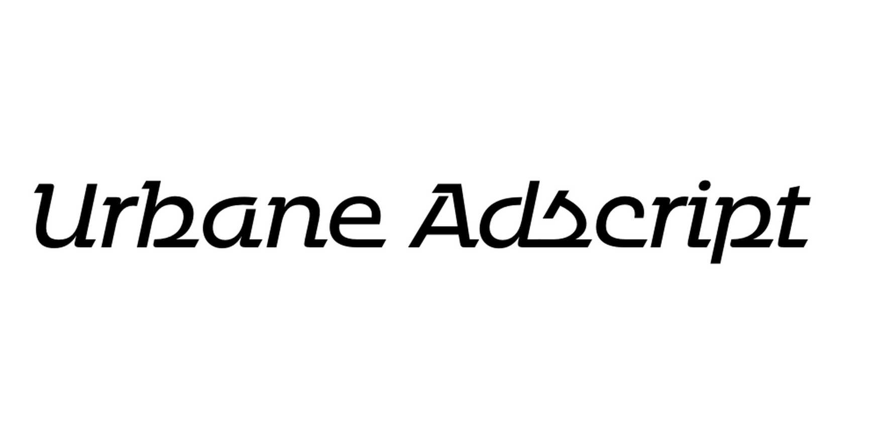 Urbane Adscript in use - Fonts In Use