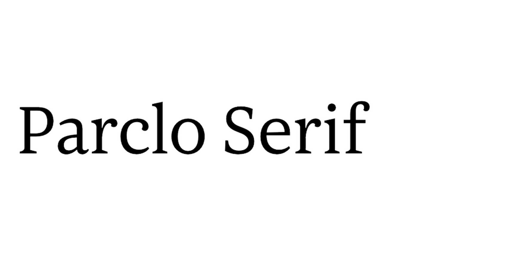 Parclo Serif in use - Fonts In Use