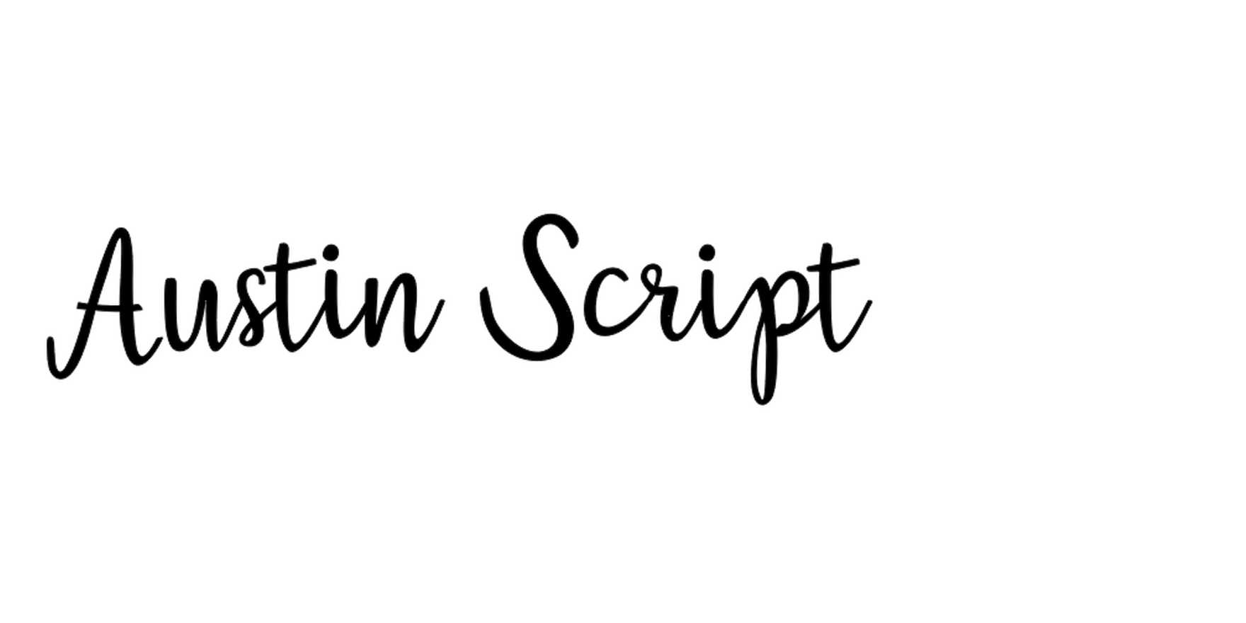 Austin Script in use - Fonts In Use
