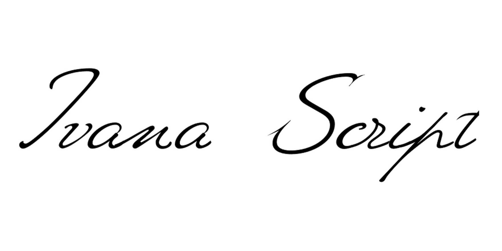 Ivana Script in use - Fonts In Use
