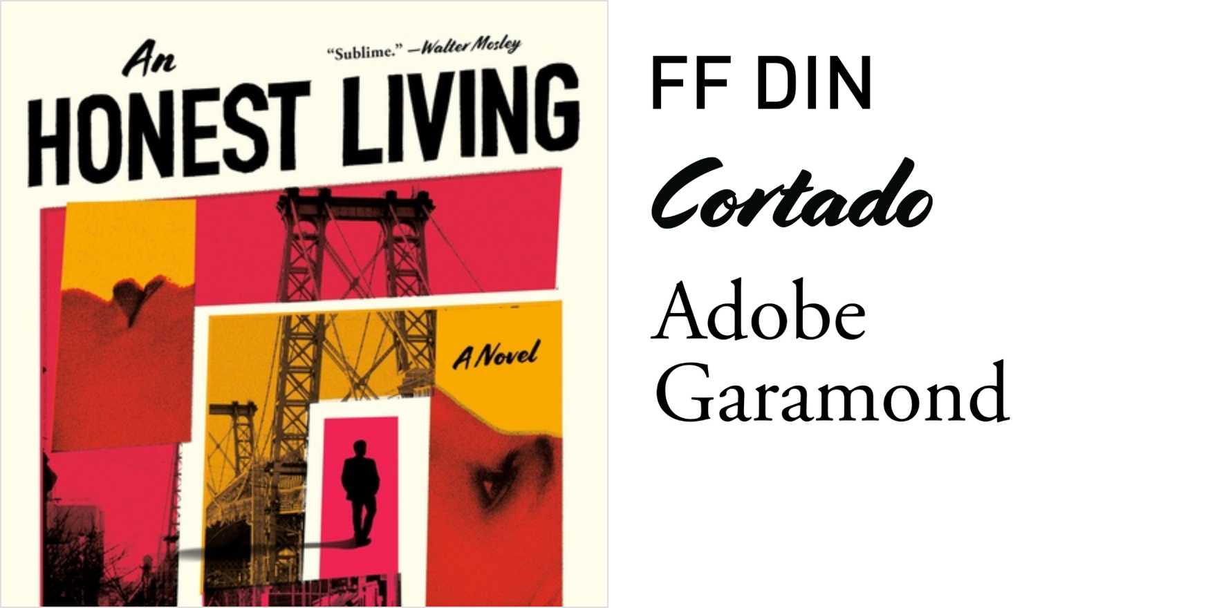 An Honest Living by Dwyer Murphy - Fonts In Use