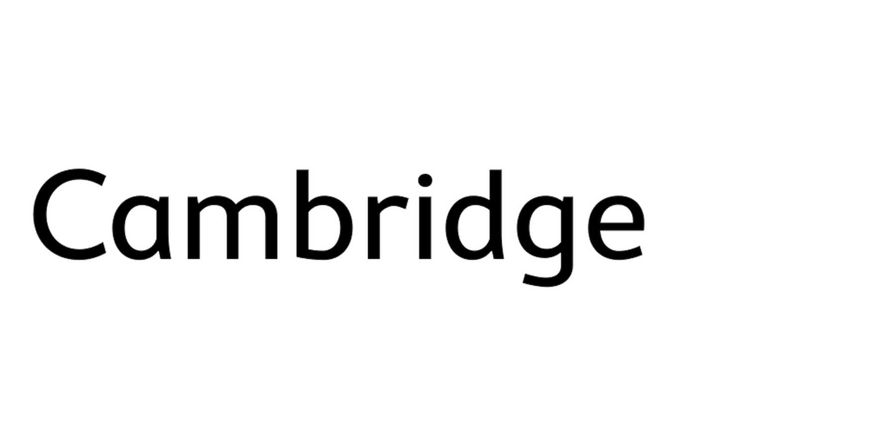 Cambridge in use - Fonts In Use