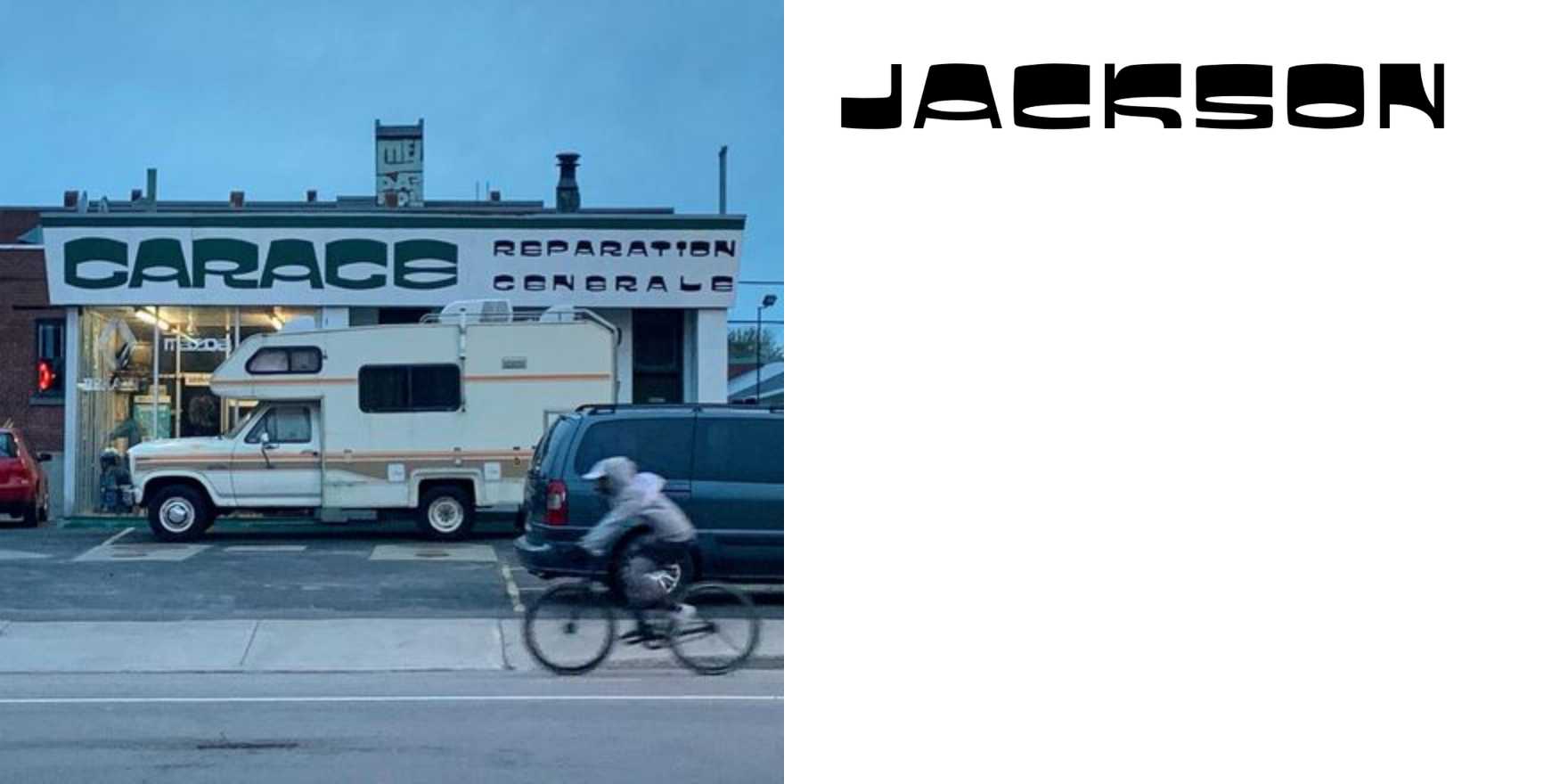 Garage Reparation Générale, Montreal - Fonts In Use