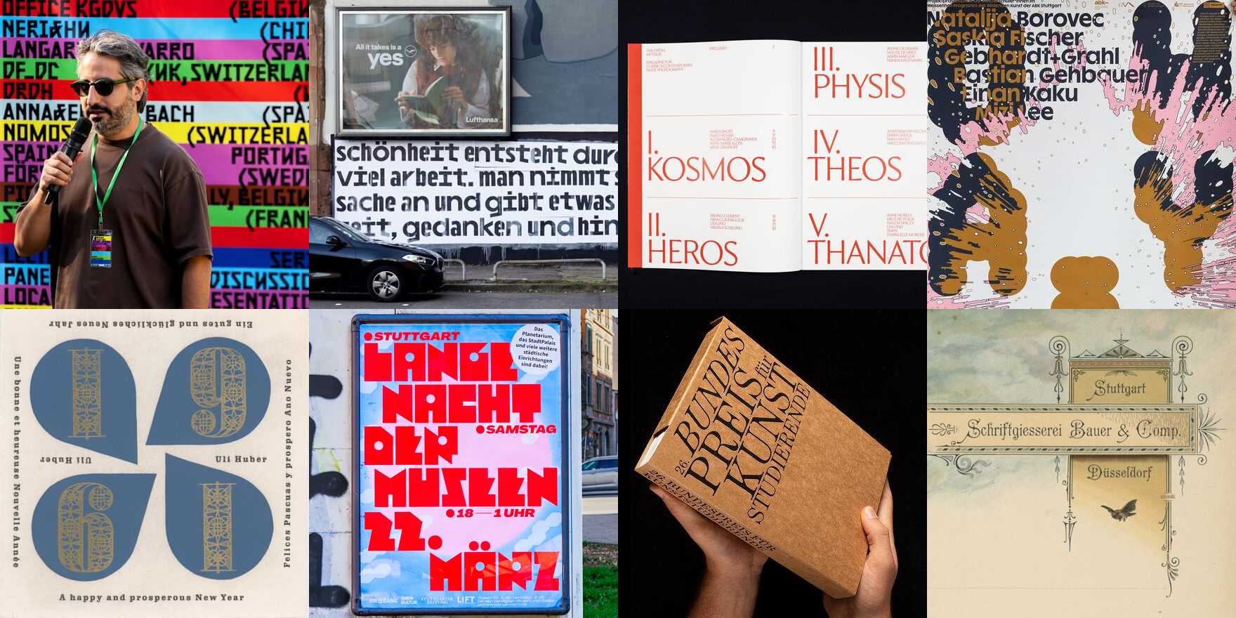 Stuttgart (Germany) - Fonts In Use