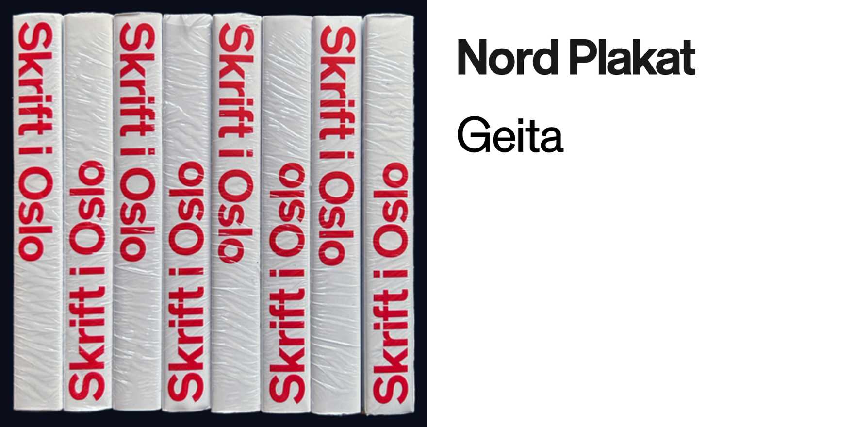 Skrift i Oslo - Fonts In Use