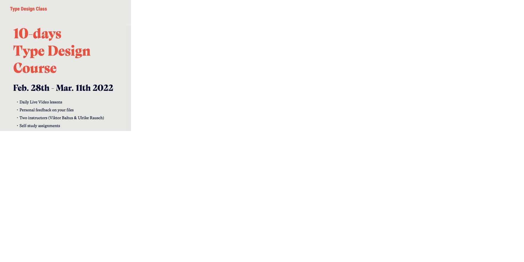 Viktor Baltus at Fonts in Use