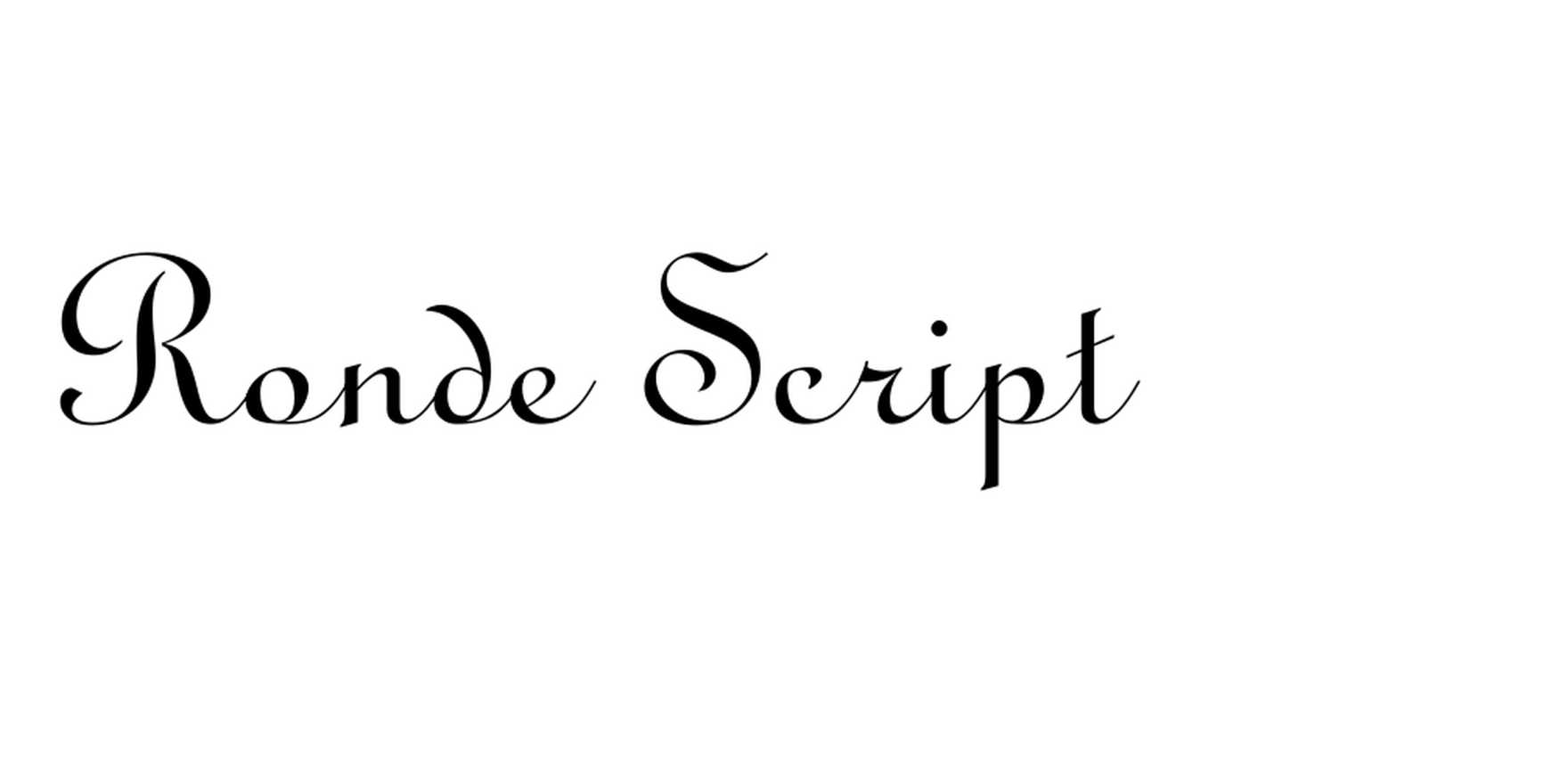 Ronde Script in use - Fonts In Use
