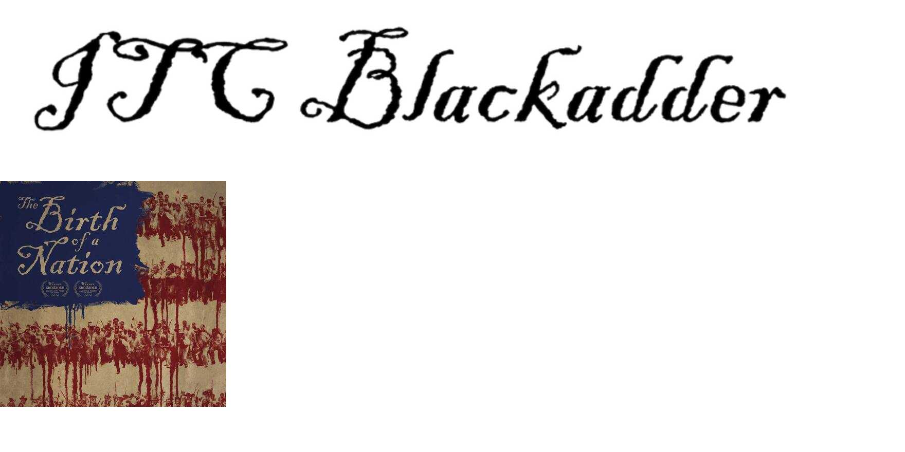 blackadder font style
