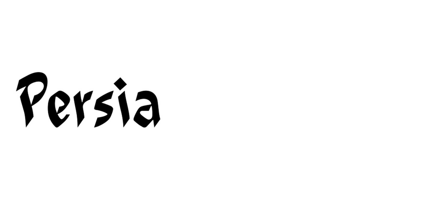 Persia in use - Fonts In Use