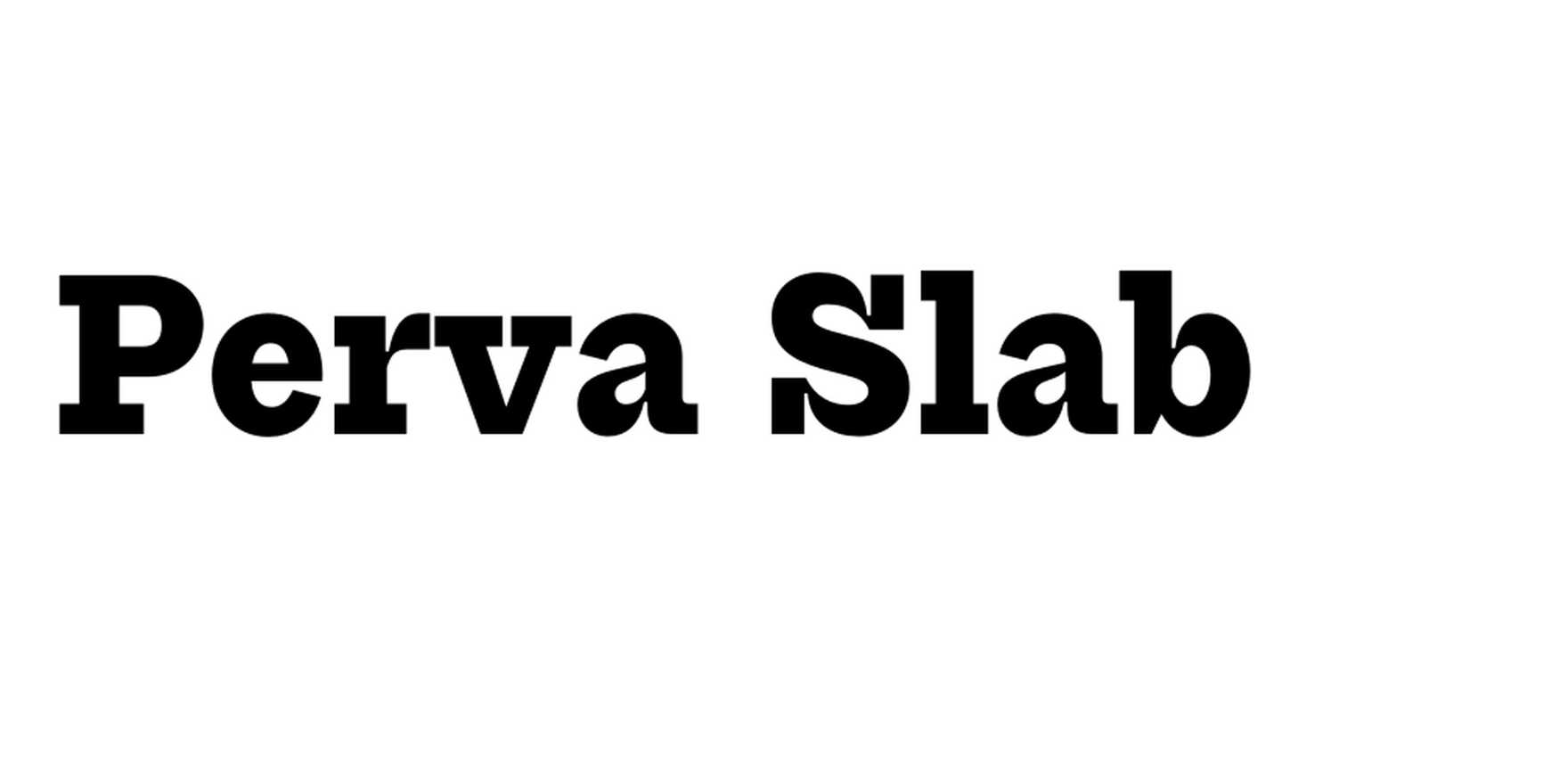Perva Slab in use - Fonts In Use