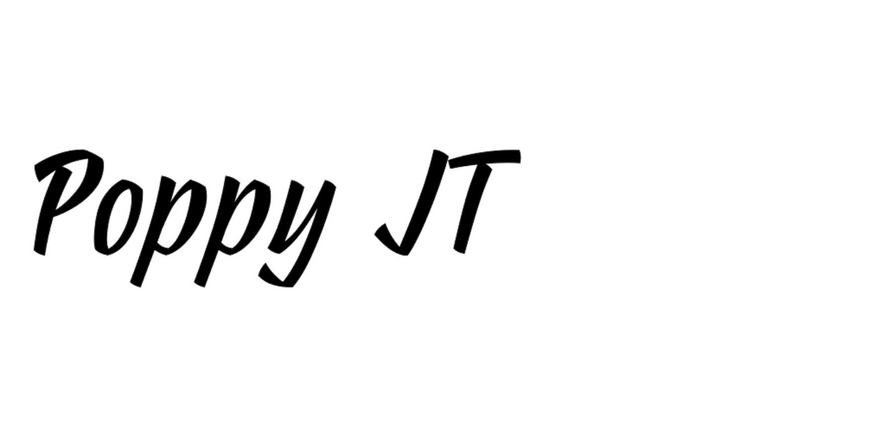 Poppy JT in use - Fonts In Use