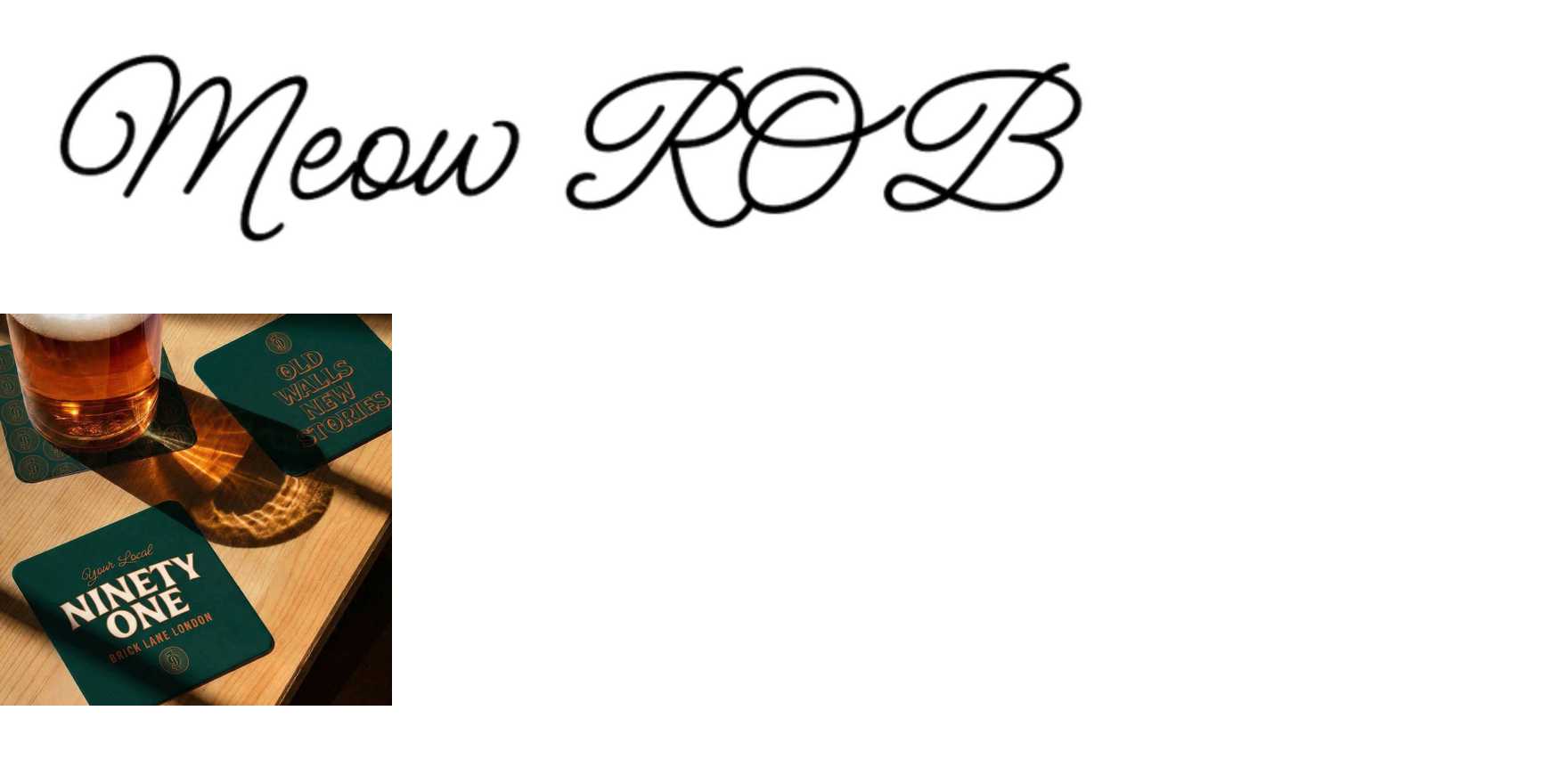 Meow ROB in use - Fonts In Use