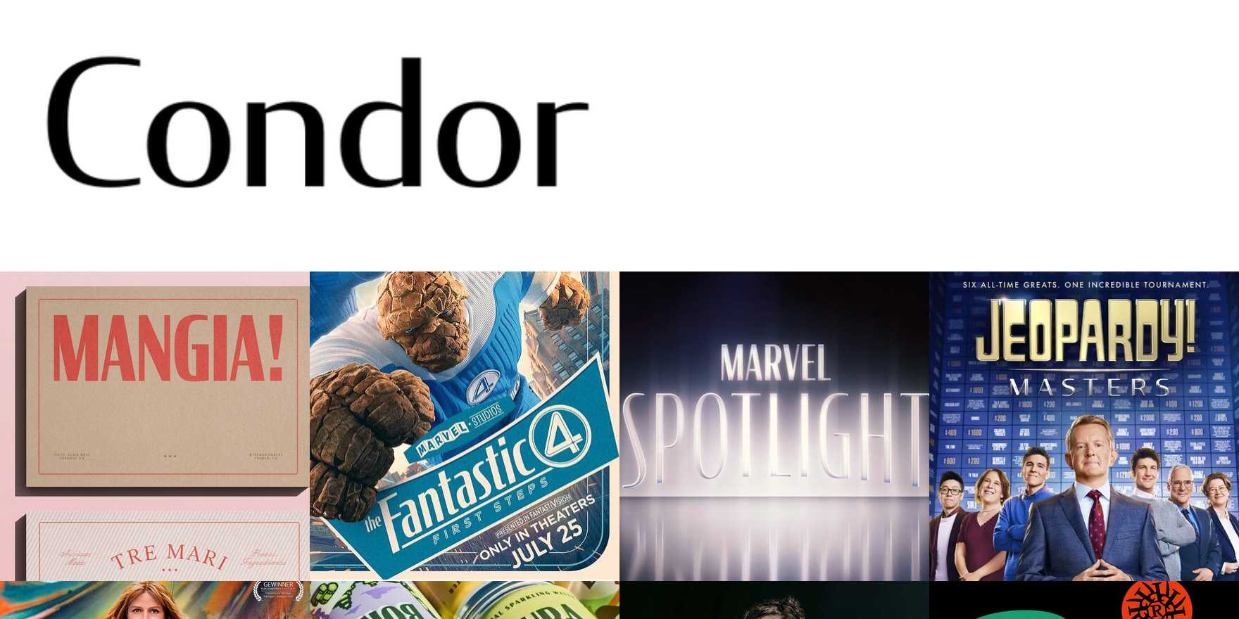 Condor in use - Fonts In Use