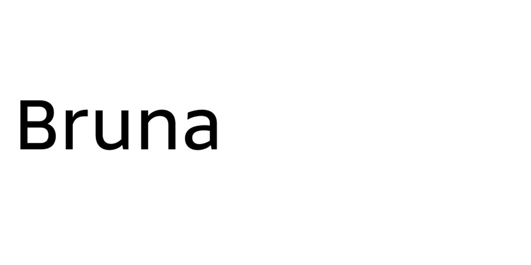 Bruna in use - Fonts In Use