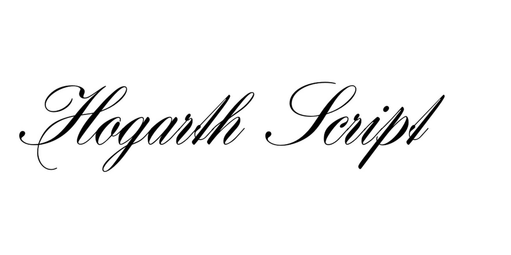 Hogarth Script in use - Fonts In Use