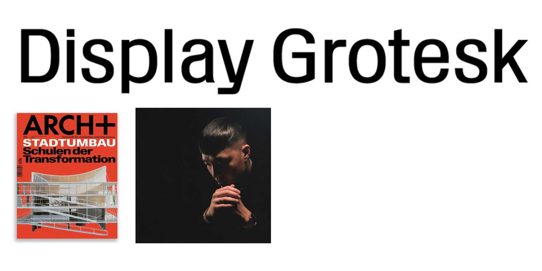 Display Grotesk in use - Fonts In Use