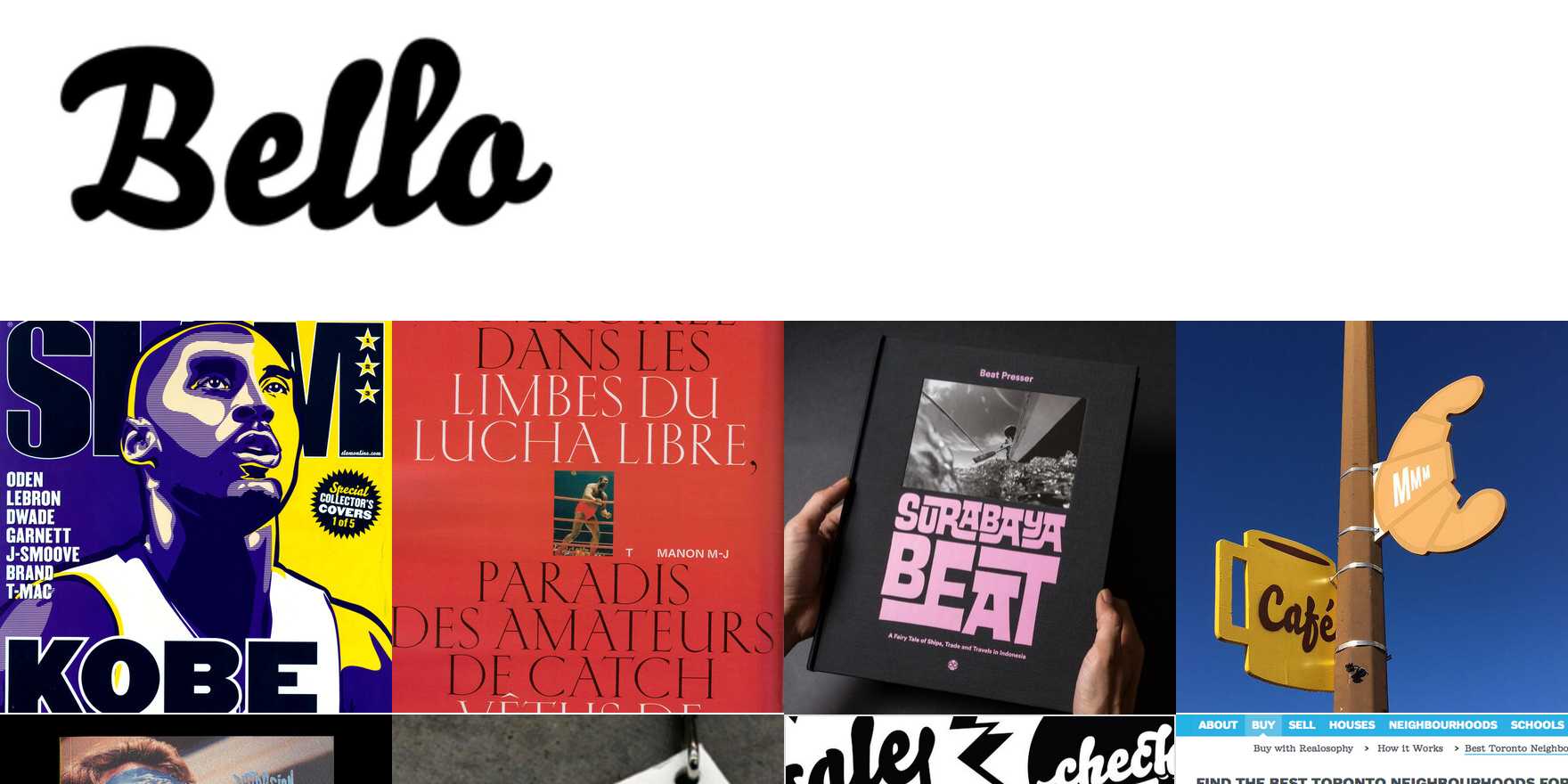 Bello in use - Fonts In Use