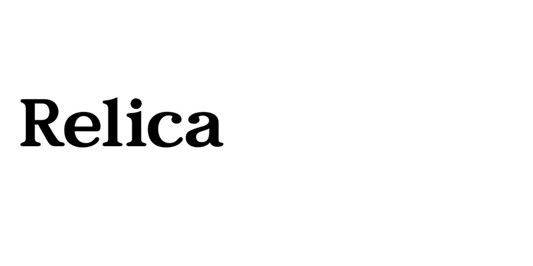 Relica in use - Fonts In Use