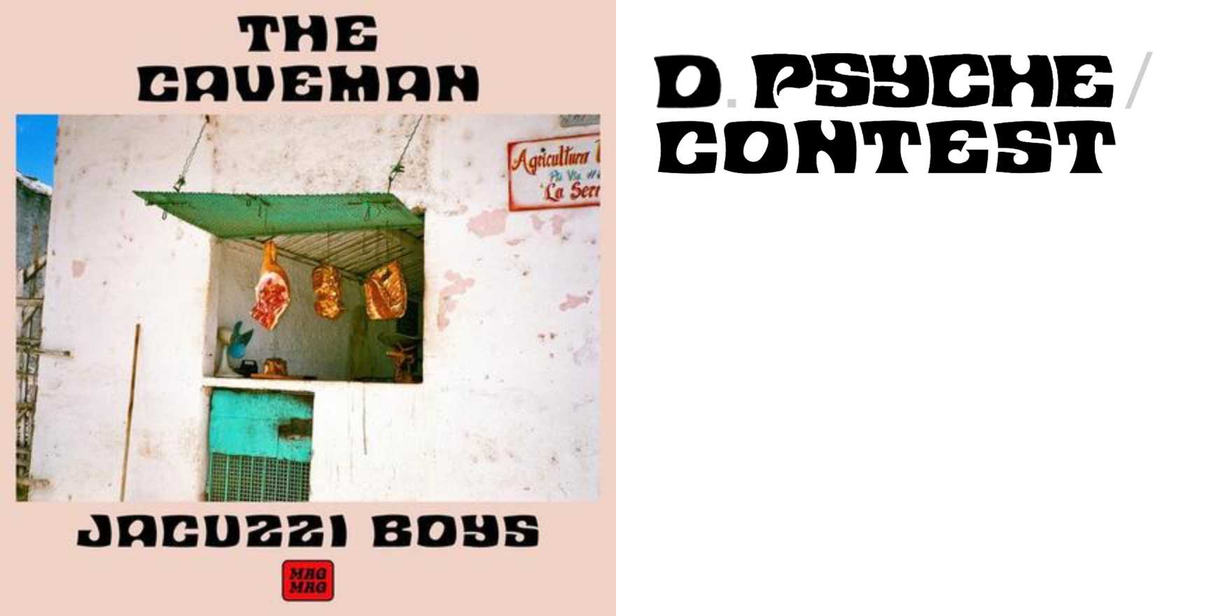 “The Caveman” – Jacuzzi Boys - Fonts In Use