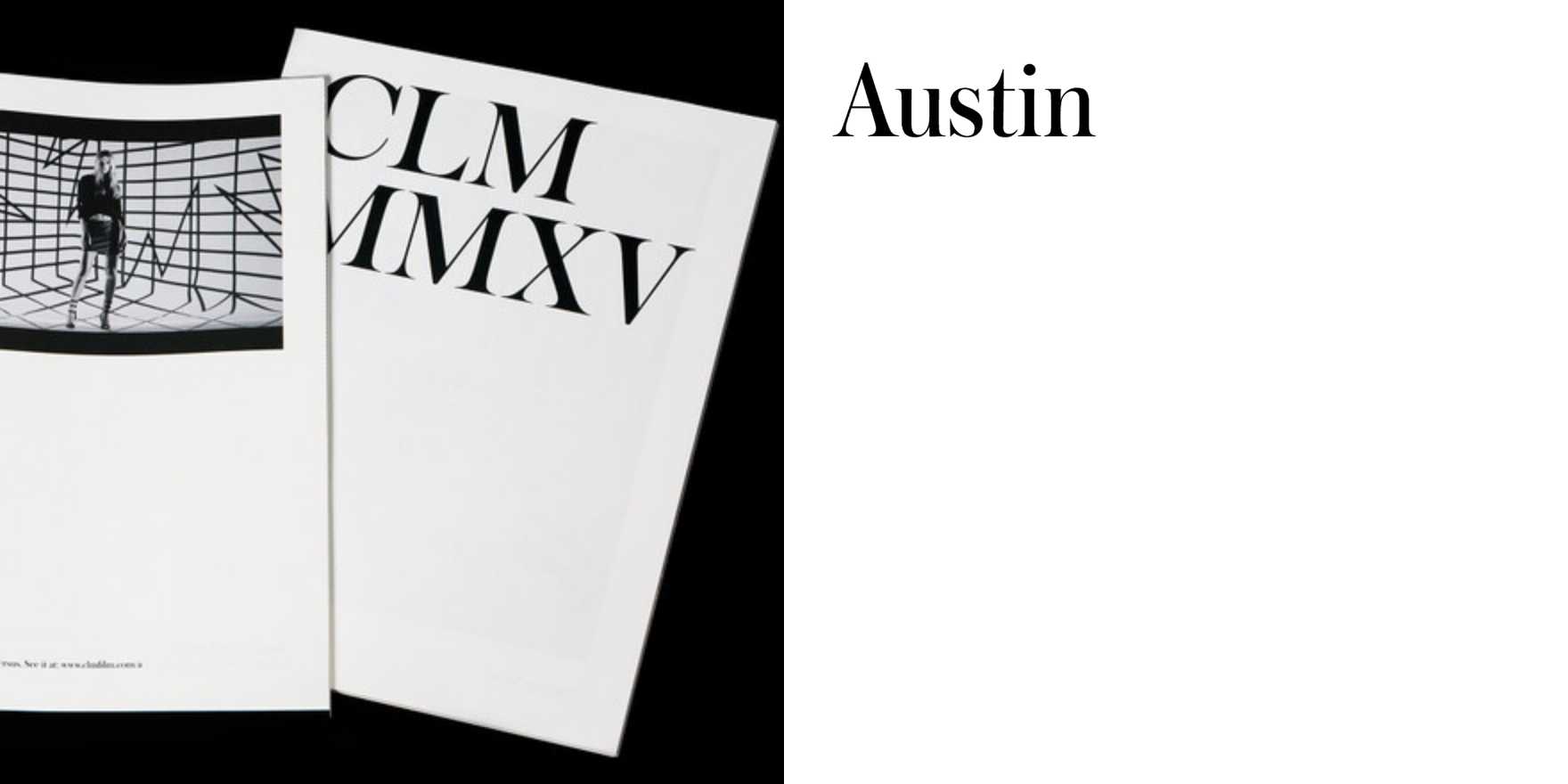 CLM MMXV - Fonts In Use